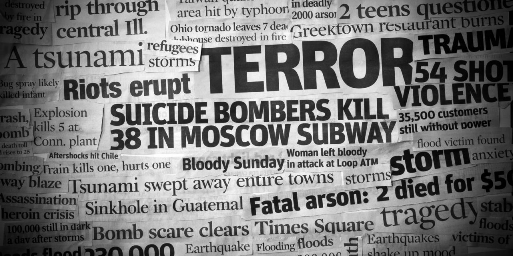 Bad News We Can t Get Enough Negative Headlines Kinder World